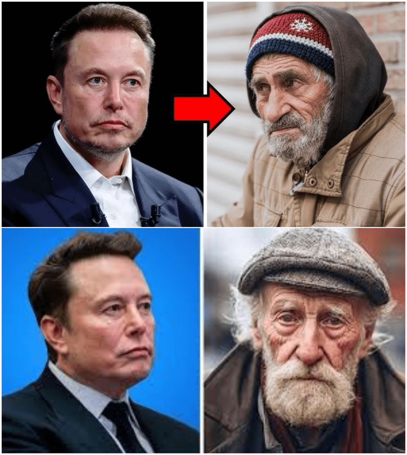 Elon Musk Discovers His Childhood Friend Is Homeless, Next Day He Gets ...