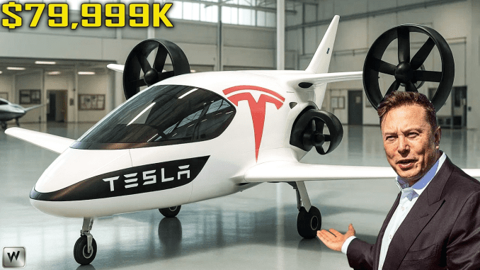 Elon Musk Unveils the $79,999 Tesla Electric Plane: What Makes It a ...